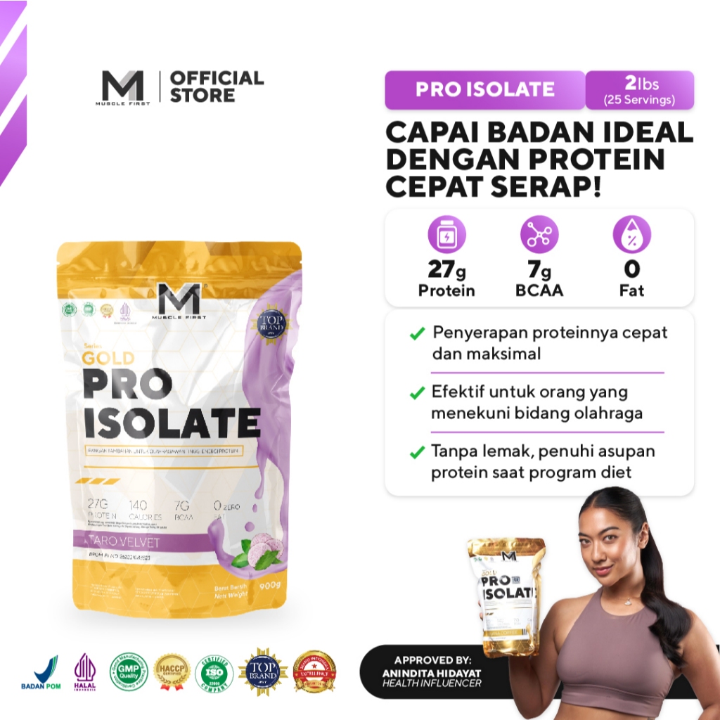 Jual [EXP 02/2026] MUSCLE FIRST Pro Isolate 2lbs/900gr - Whey Protein ...
