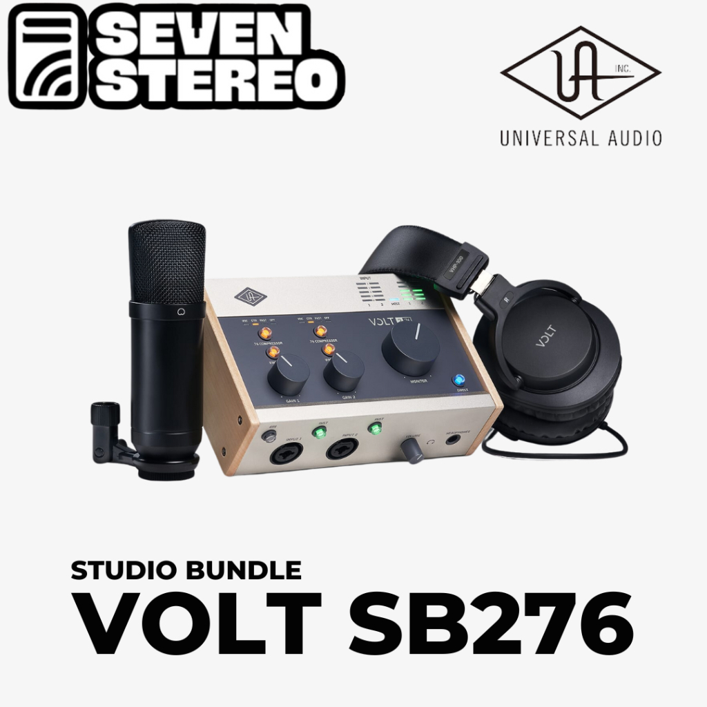 Jual Universal Audio UAD Volt SB276 Studio Bundle Soundcard Paket Recording | Shopee Indonesia
