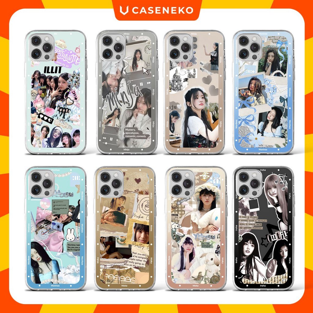 Jual Casing HP Illit Iroha, Minju, Moka, Wonhee, Yunah Magnetic Kpop ...