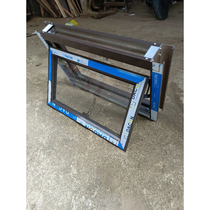 Jual jendela alumunium bovenli ukuran 60x40 lengkap asesoris free ...