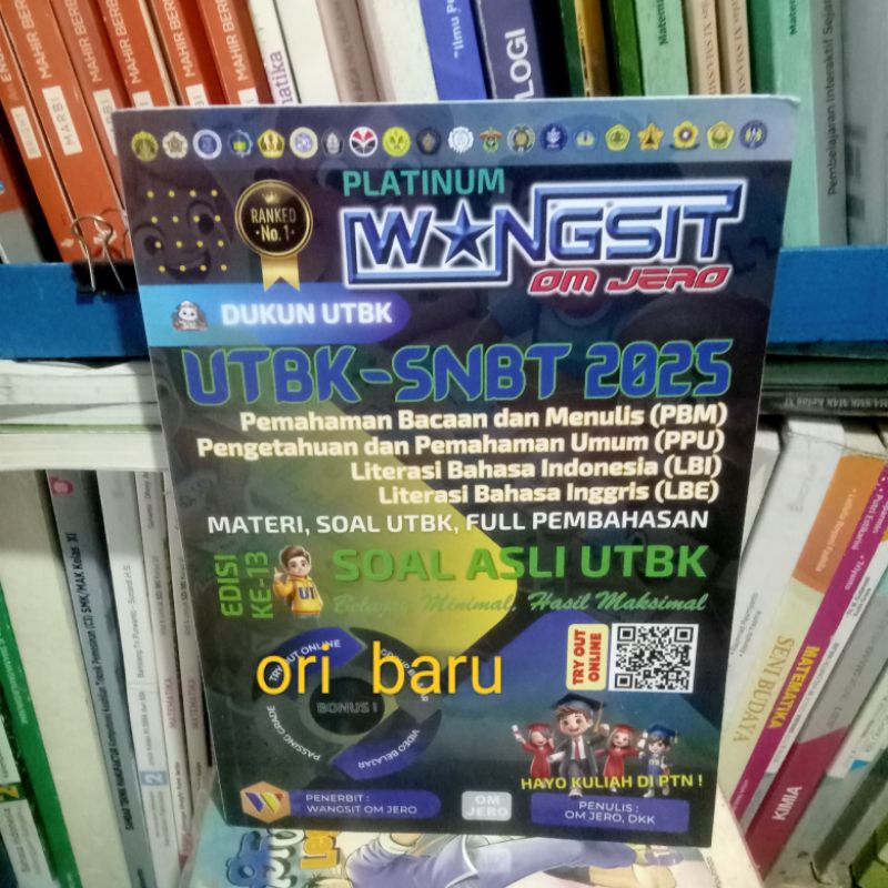 Jual Platinum WANGSIT OM JERO DUKUN UTBK UTBK - SNBT 2025 PENALARAN UMUM edisi ke-13 Penerbit ...