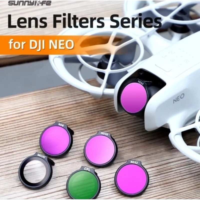 Jual SUNNYLIFE filter lens ND filter CPL Filter for dji Neo | Shopee ...