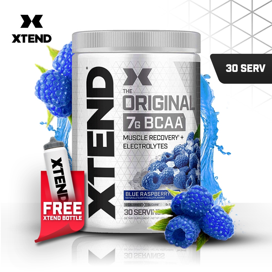Jual Scivation XTEND BCAA 30 Serving BLUE RASPBERRY | Official Store ...