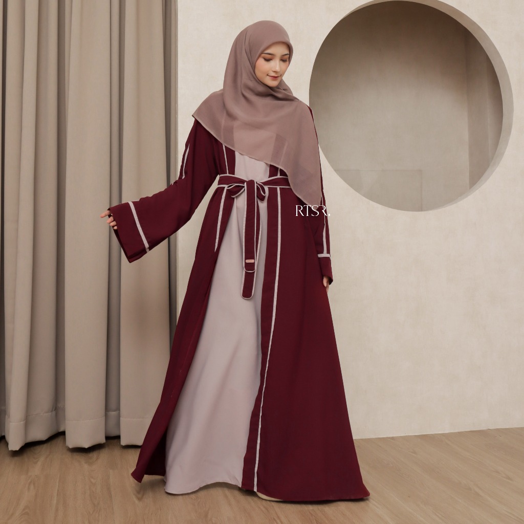 Jual Limited Rtsr Fatima Abaya Outer Umroh Haji Gamis | Shopee Indonesia