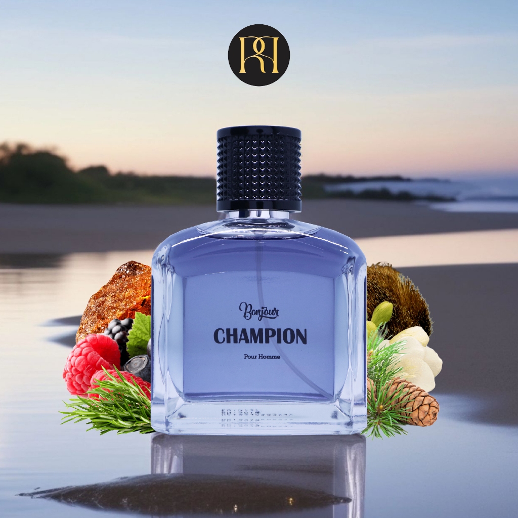 Jual Parfum Pria Bonjour Champion Pour Homme Extrait De Parfum (100 mL ...