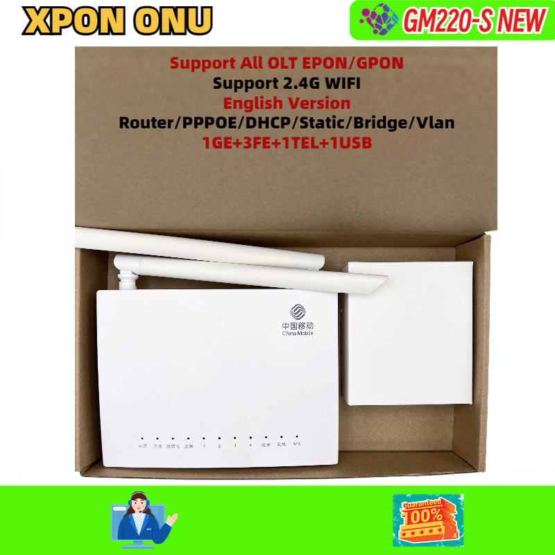 Jual New GM-220S Echolife XPON EPON GPON ONU MODEM 1GE 3FE | Shopee ...