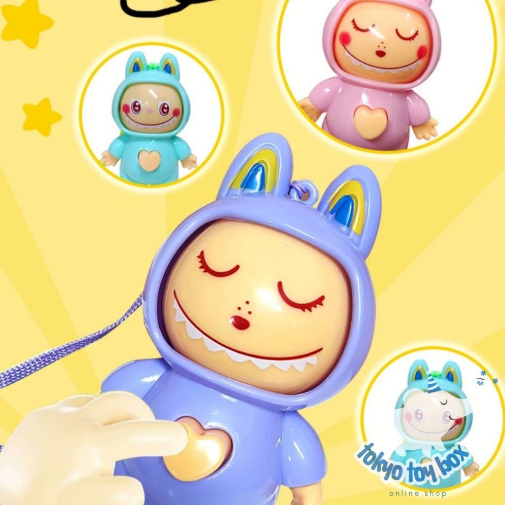 Jual Mainan Labubu Bisa Berubah Wajah / Gantungan Tas Labubu Bisa Ganti ...