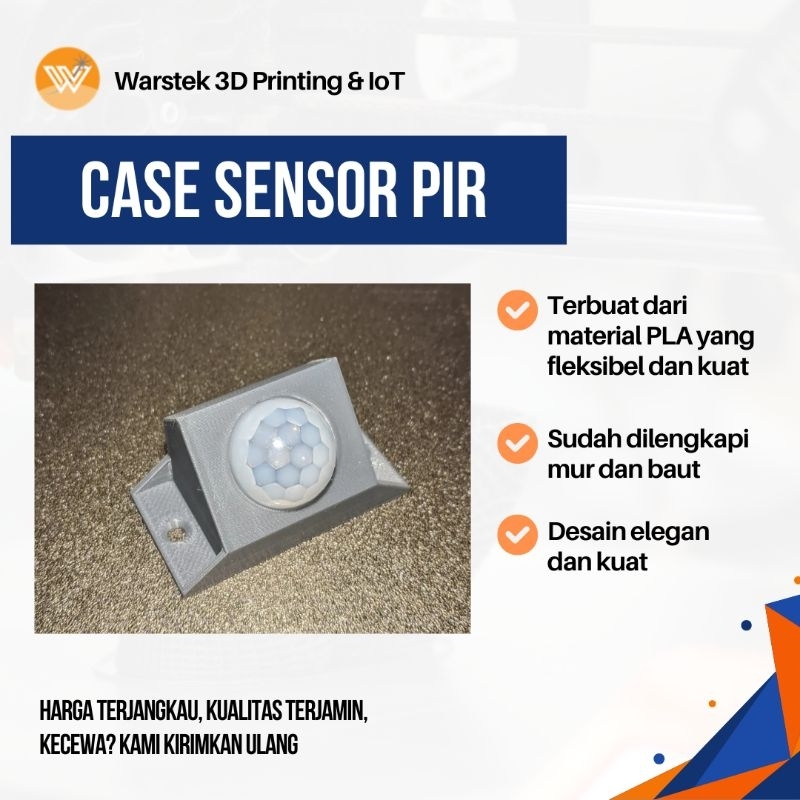 Jual Case Frame Sensor PIR Passive Infrared Enclosure Casing Housing ...