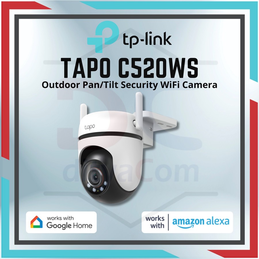 Jual TP-LINK TAPO C520WS 2K QHD OUTDOOR PAN/TILT SECURITY WI-FI CAMERA | Shopee Indonesia