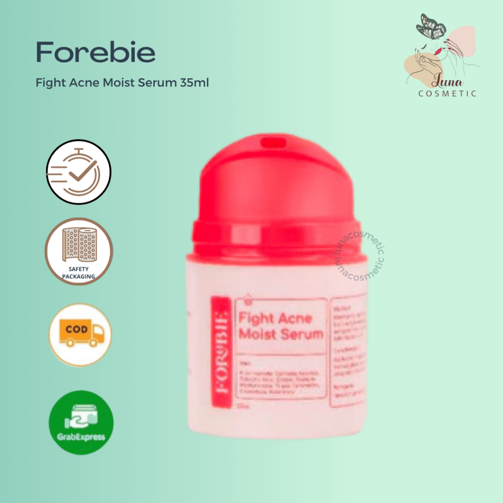 Jual [NEW PACKAGING] Forebie Fight Acne Moist Serum 35ml | Shopee Indonesia