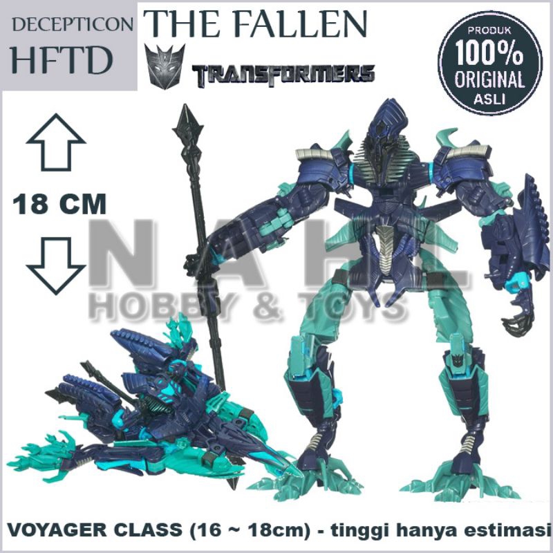 Jual Robot Transformers HFTD Decepticon The Fallen Voyager Class ...