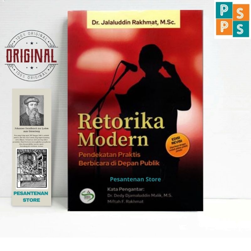 Jual Buku Retorika Modern Jalaluddin Rakhmat Buku Pendekatan Praktis ...