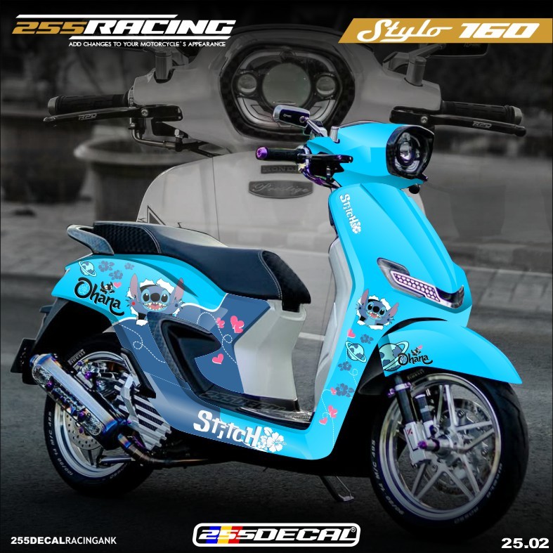 Jual Decal Stiker Honda STYLO 160 FULL BODY FULLBLOK - Sticker STYLO ...