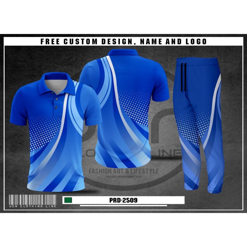 Jual JERSEY KAOS DEWASA SETELAN CUSTOM FULL PRINT SATUAN RUNNING GOLF ...