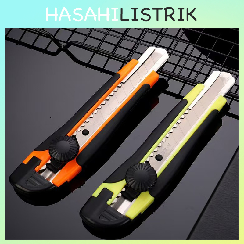 Jual Pisau Cutter / Cutter Besar/ Pisau Cutter Stainless | Shopee Indonesia