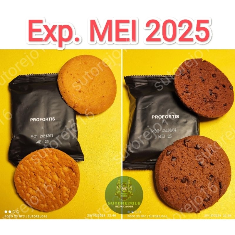 Jual ransum biscuit cookies TNI tipe profortis eprokal probar jatah tni ...