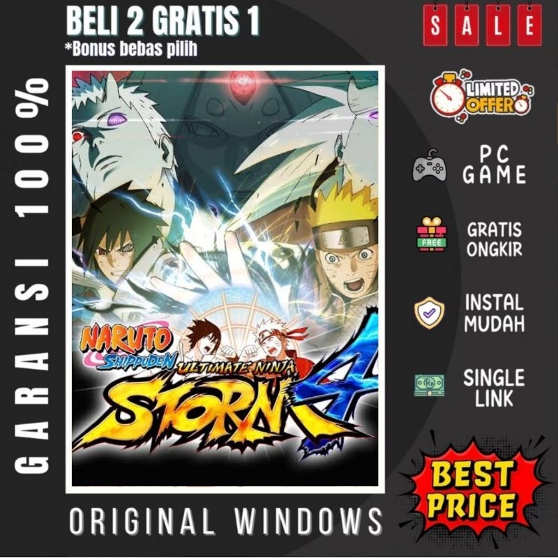 Jual NARUTO SHIPPUDEN: Ultimate Ninja STORM 4 Free Download (v1.09 ...