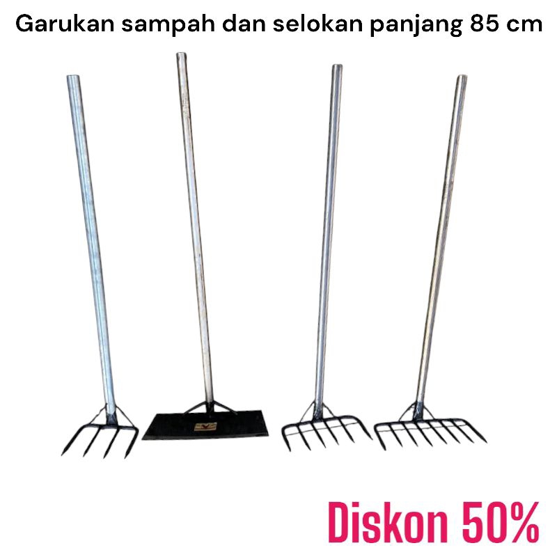 Jual Garukan Sampah Serbaguna-Garuk panjang 1 meter-Alat pembersih ...