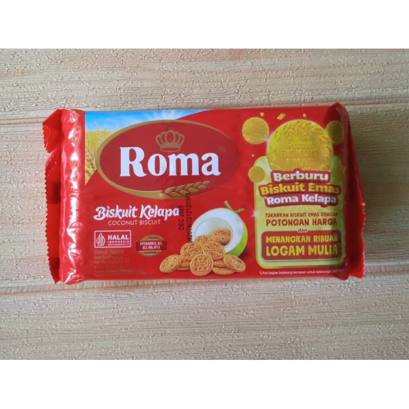Jual Biskuit Roma Kelapa 300 gr | Shopee Indonesia