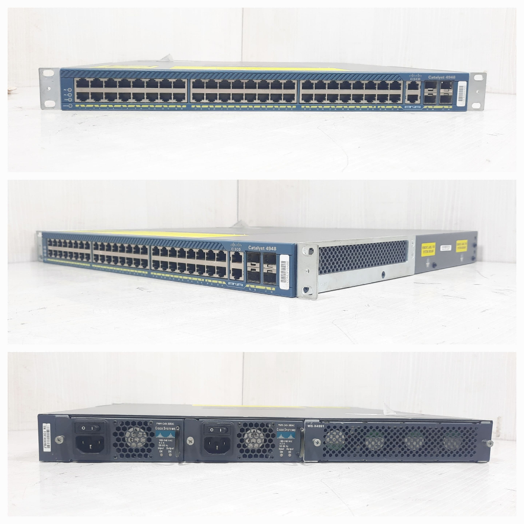 Jual Switch Cisco Catalyst 4948 Layer 3 WS-C4948-E V08 | Shopee Indonesia