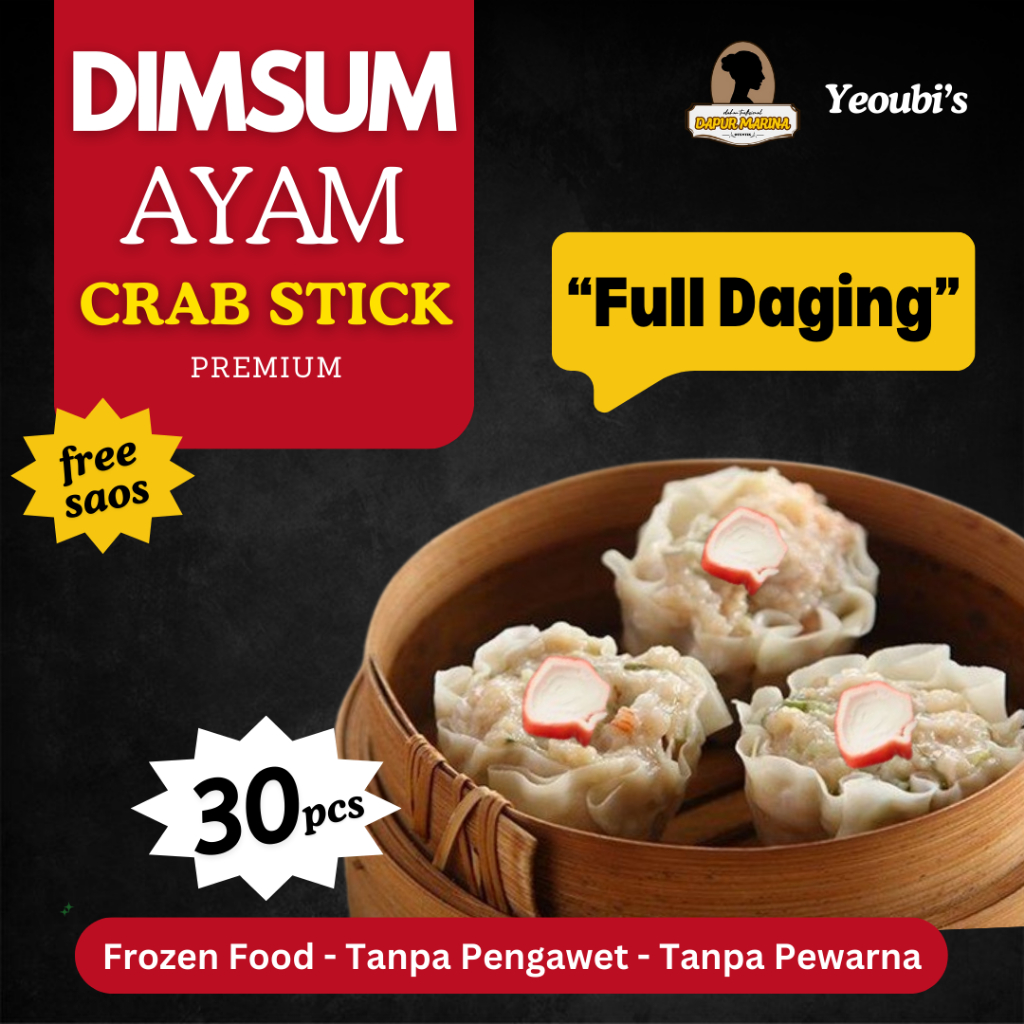 Jual Dapur Marina dan Yeoubi's - Dimsum Ayam Crab Stick 30 pcs Free ...