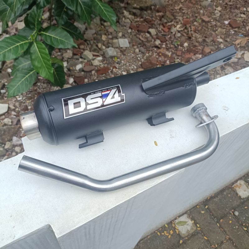 Jual 1set Cutting standar racing Ds4 Exhaust pipe All new beat Soulty ...