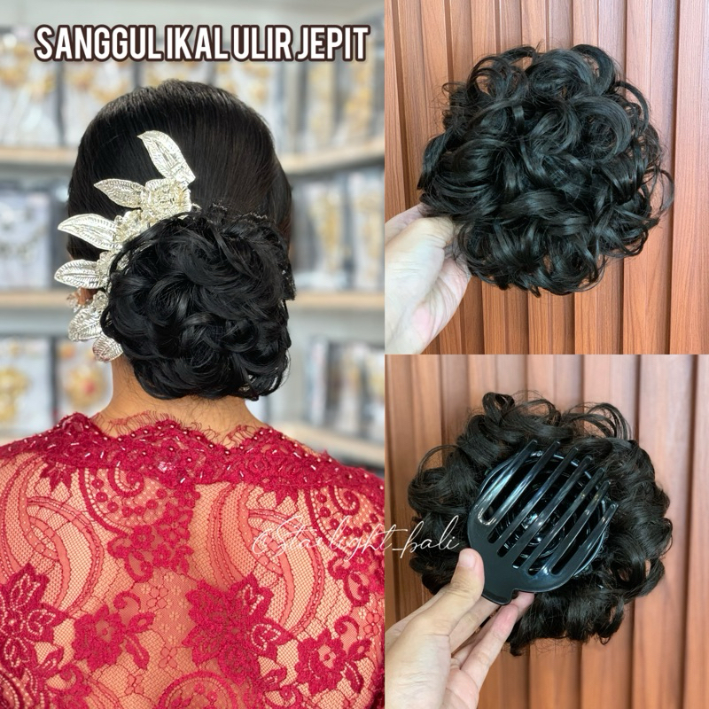 Jual STARLIGHT BALI - Sanggul Ikal Ulir / Sanggul JEPIT / Sanggul Ulir ...