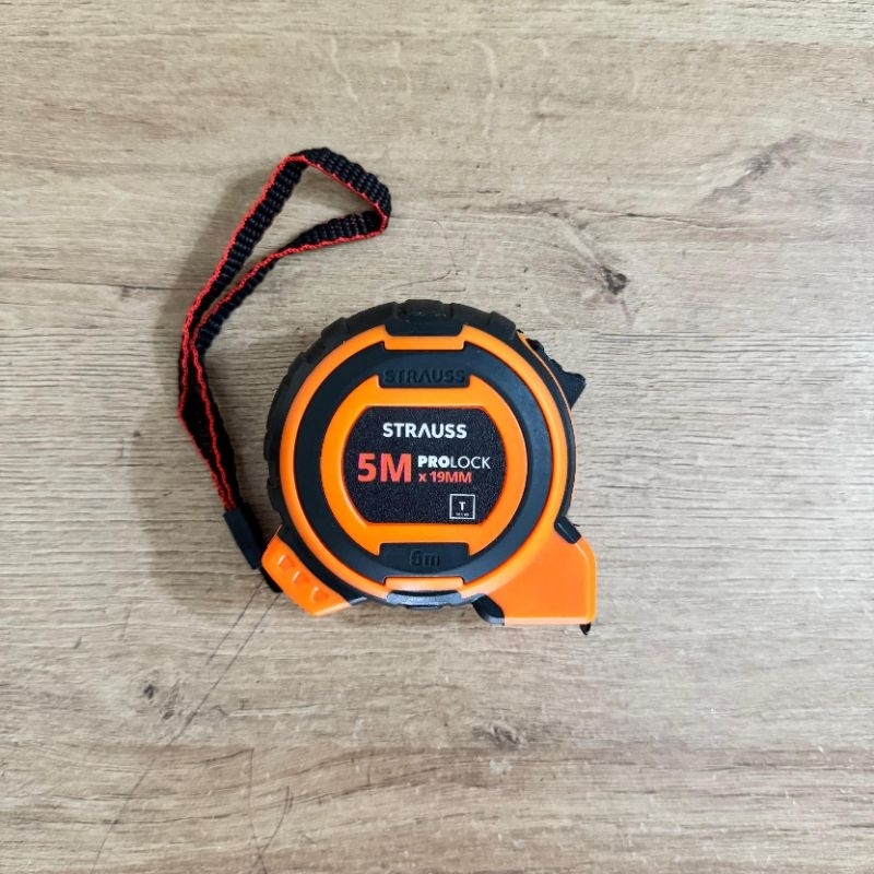 Jual STRAUSS Meteran Tukang Bangunan STRAUSS PREMIUM 5m 5 Meter 5Meter ...