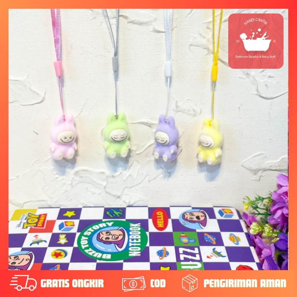 Jual Blind box Mini Strap Phone Labubu MN-1780 / Blind Box / Mainan ...