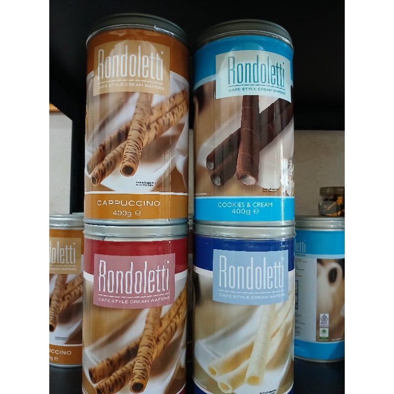 Jual astor rondoletti 400 gram /rondoletti wafer cream | Shopee Indonesia
