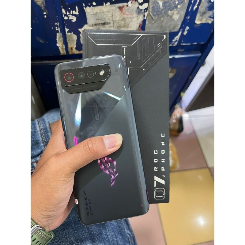 Jual Asus RoG Phone 7 8/256 GB Second Fullset Original | Shopee Indonesia