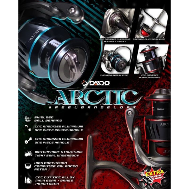Jual REEL DAIDO ARCTIC | Shopee Indonesia
