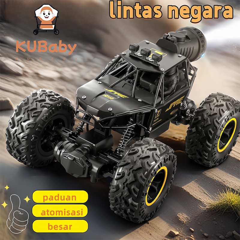 Jual KUBOY Mainan Mobil Remote Control Besar off-Road Climbing 4WD Car RC Rock Dengan Fungsi ...
