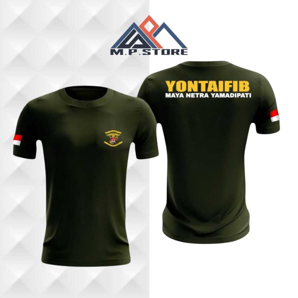 Jual Kaos Jersey YONTAIFIB Terbaru / kaos Olahraga Intai Amfibi /bahan ...