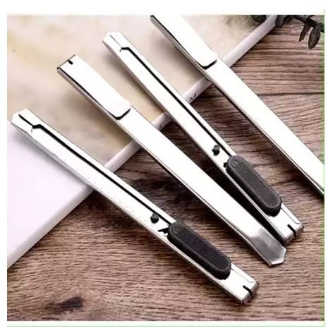 Jual LH Pisau Cutter Mini Stainless Cutter Mini Besi Pisau Mini Cutter ...