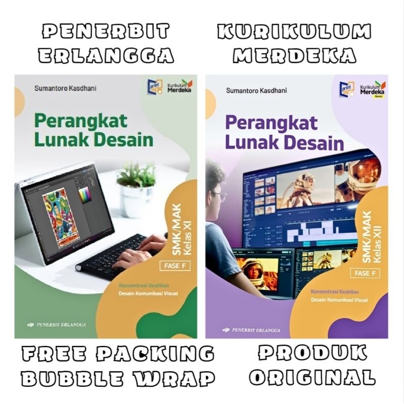 Jual Buku Perangkat Lunak Desain Kelas 2 3 / 11 12 SMK Penerbit ...