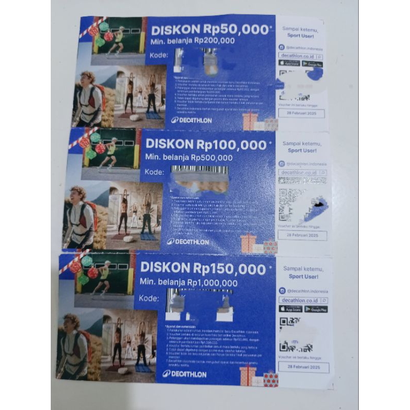 Jual Voucher Decathlon Sport - Voucher Kado Keperluan Olahraga | Shopee ...