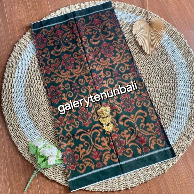 Jual KAIN TENUN ENDEK CSM BALI DOBLE IKAT MOTIF PATRA / KAIN TENUN ...