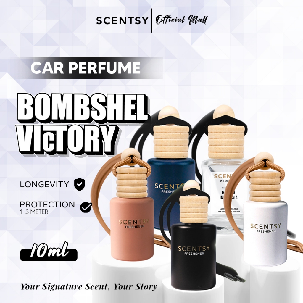 Jual SCENTSY Parfum Mobil BOMSHEEL VICTORY Pengharum Anti Mual 10ml ...