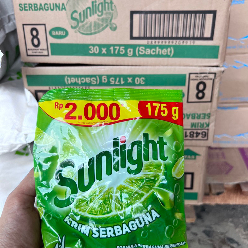 Jual 5pcs Sunlight Krim Serbaguna 175gr Sabun Colek | Shopee Indonesia