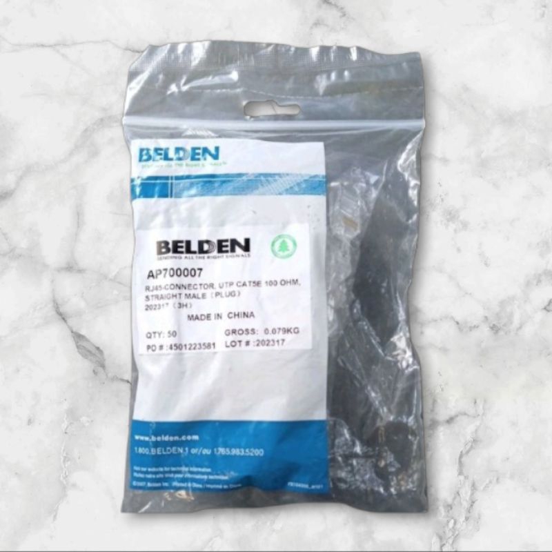 Jual Konektor Belden | konektor Wifi Belden | Belden RJ45 konektor UTP ...