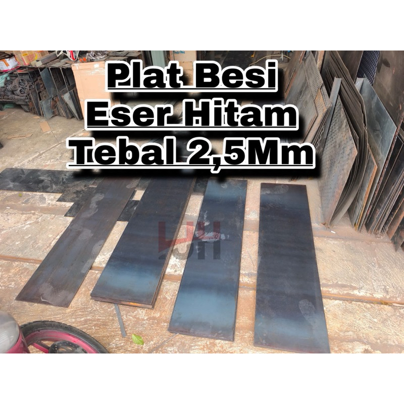 Jual Plat besi tebal 2,5mm , Plate polos eser hitam. ukuran mulai 15x10cm | Shopee Indonesia