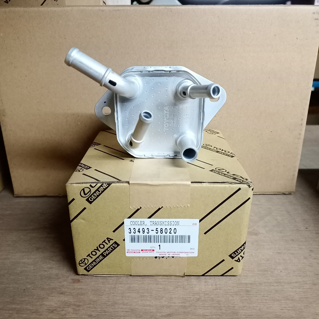 Jual OIL Cooler transmission Matic New Alphard Vellfire Original 33493 ...