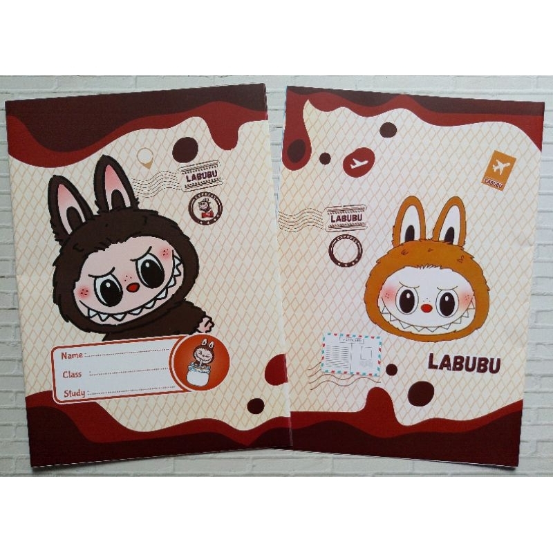 Jual 20LEMBAR SAMPUL BUKU TULIS LABUBU | Shopee Indonesia