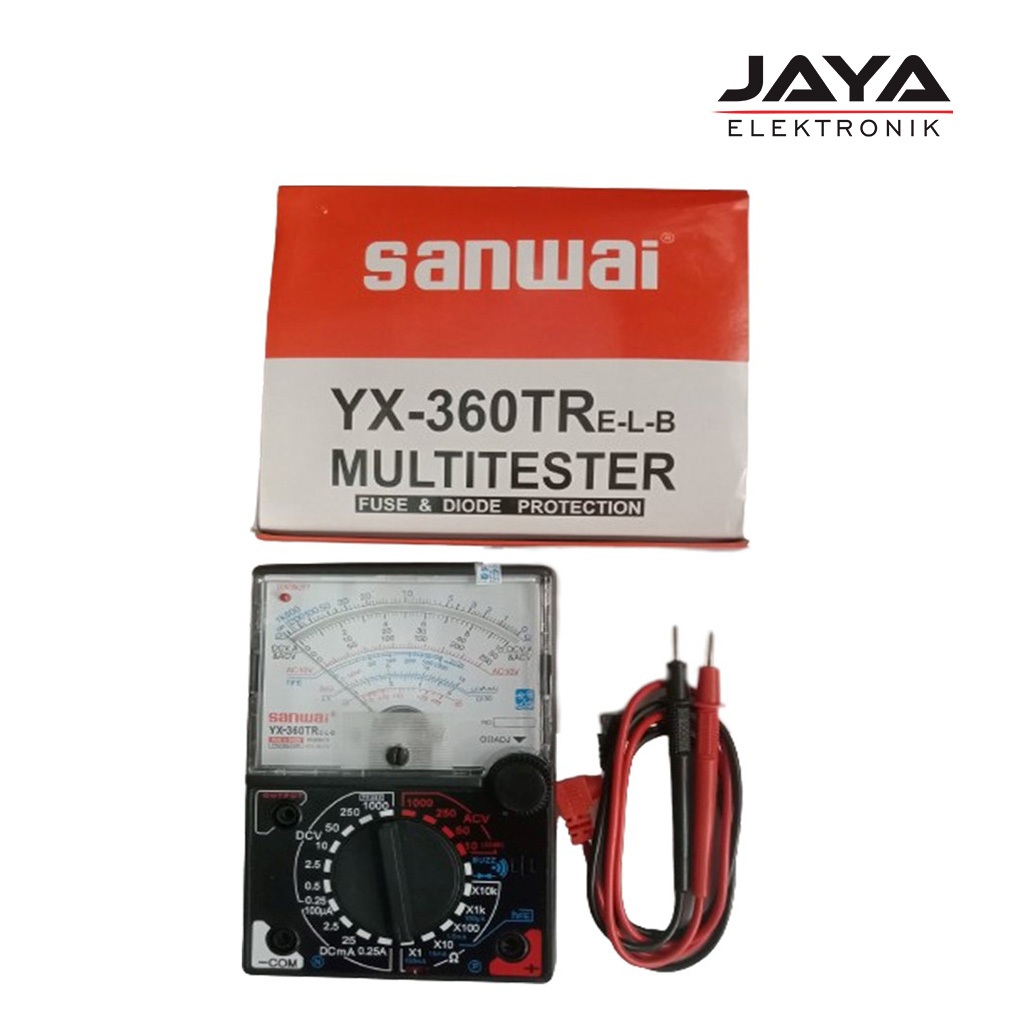 Jual Multitester Multimeter Analog Manual SANWAI YX-360TR / Multi ...