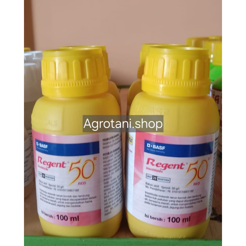 Jual REGENT 50SC INSEKTISIDA OBAT HAMA, SEMUT, ULAT DAN KUTU TANAMAN 100 Mili | Shopee Indonesia