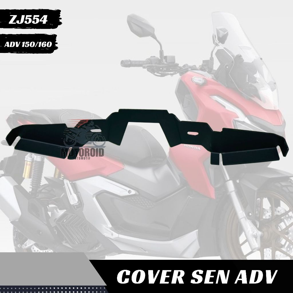 Jual Cover Pelindung Sen ADV 150 160 New Bahan Besi Full Protector Sein ...