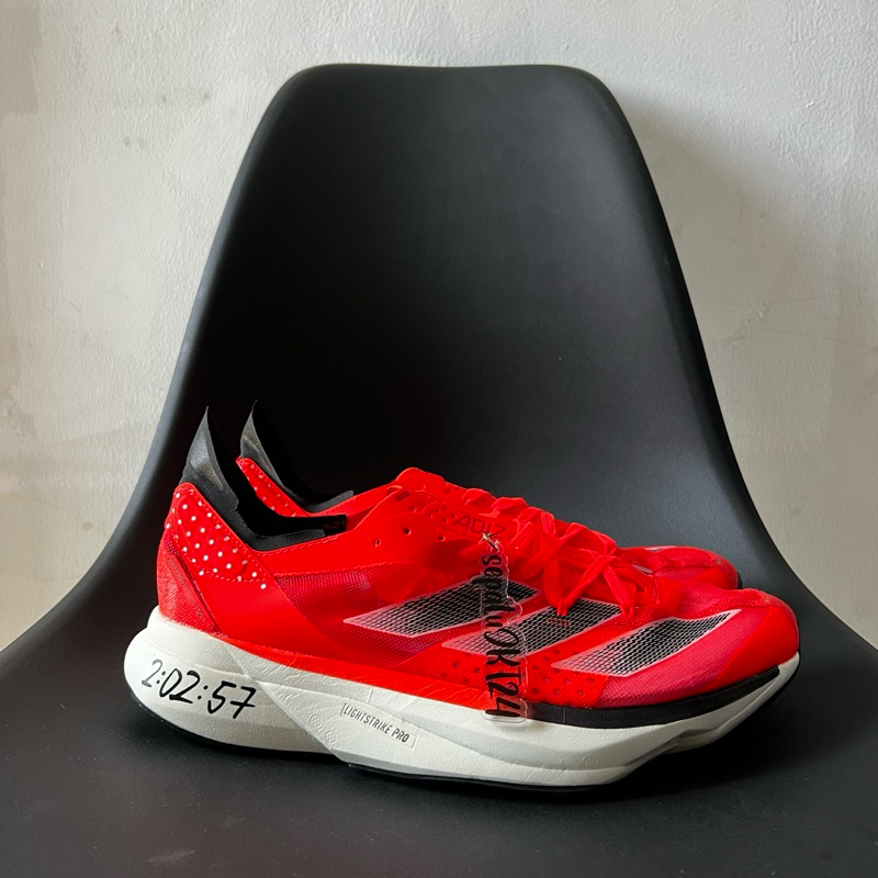 Jual ADIDAS ADIZERO ADIOS PRO 3 SOLAR RED | Shopee Indonesia