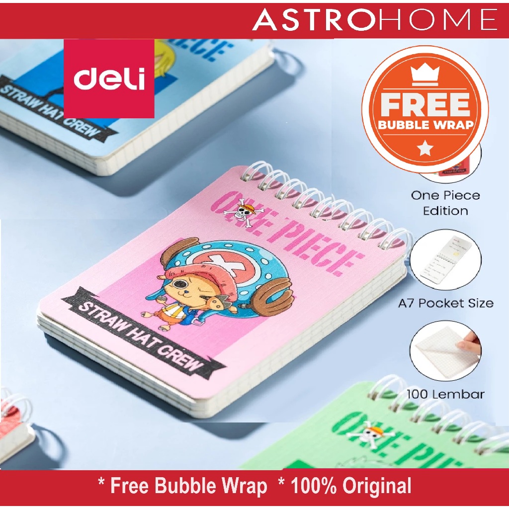 Jual Buku Catatan Tulis Kecil Ukuran Kantung Deli Mini Spiral Notebook ...