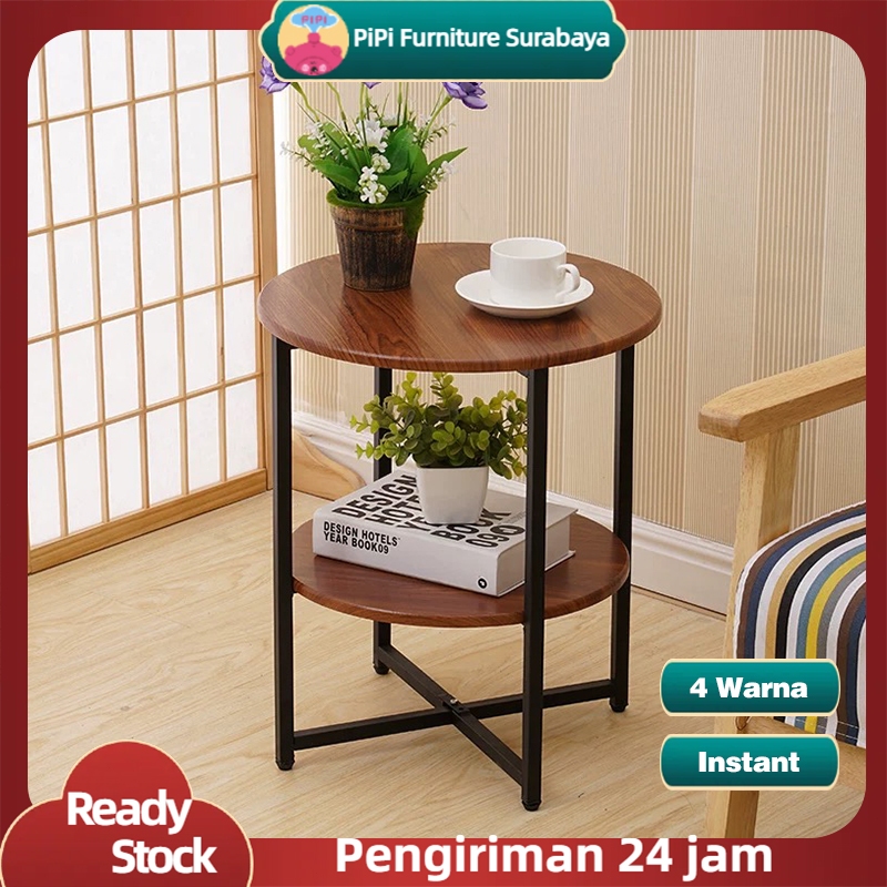 Jual PiPi Furniture Meja Sudut / Meja Kecil / Coffe Table /Meja Kopi ...